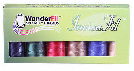 Wonderfil Thread Invisafil Pre-Pack B003 – Red Rock Threads