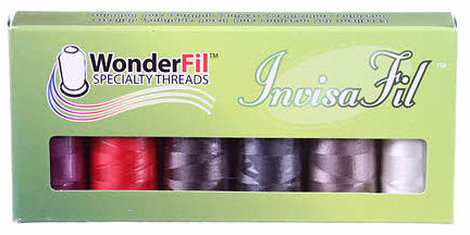 Wonderfil Thread Invisafil Pre-Pack B005 – Red Rock Threads