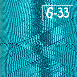 Embellish Premium Metallic Thread - 800M - Aqua Blue #G33 – Red Rock ...