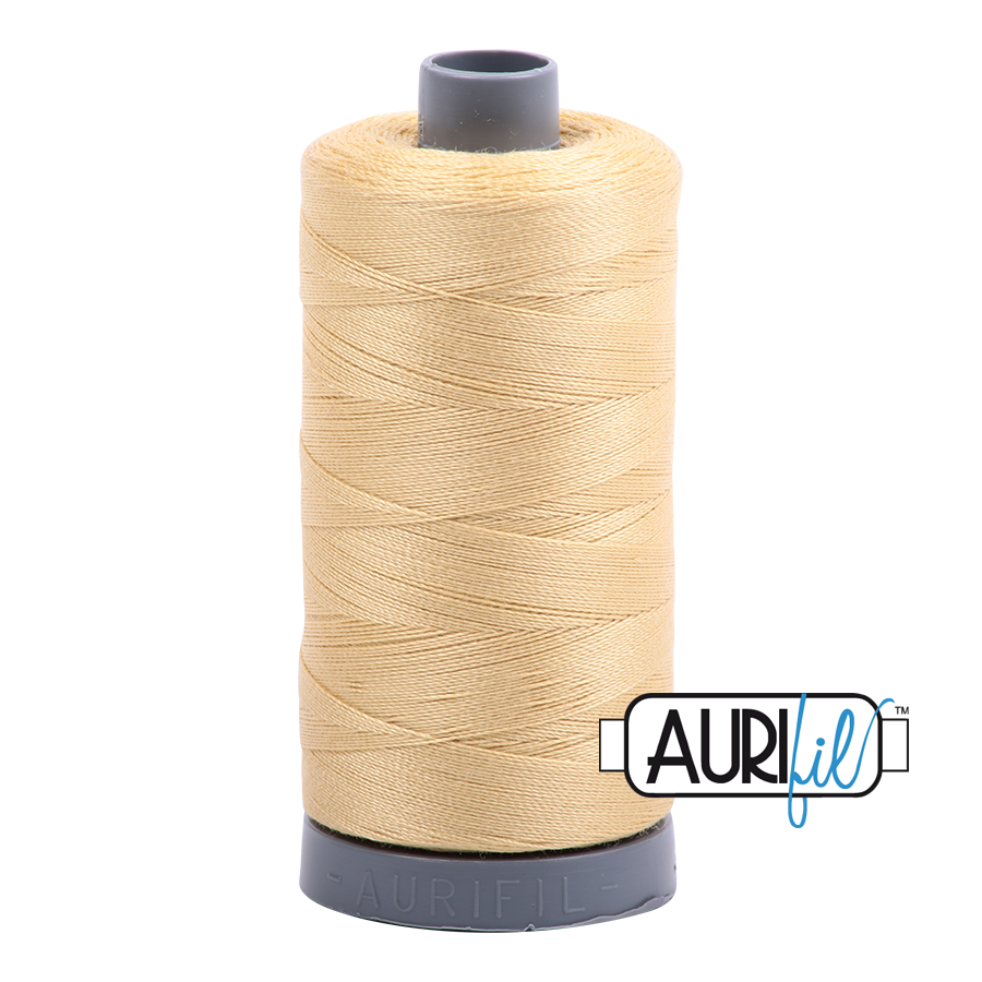 Aurifil 28wt Cotton Thread - 820yd Spool - Wheat #2125 – Red Rock Threads