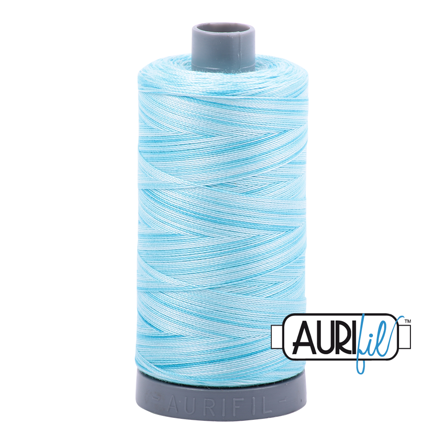 Aurifil 28wt Cotton Thread - 820yd Spool - Baby Blue Eyes #4663 – Red ...