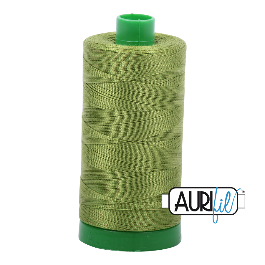 Aurifil 40wt Cotton Thread - Fern Green #2888 – Red Rock Threads