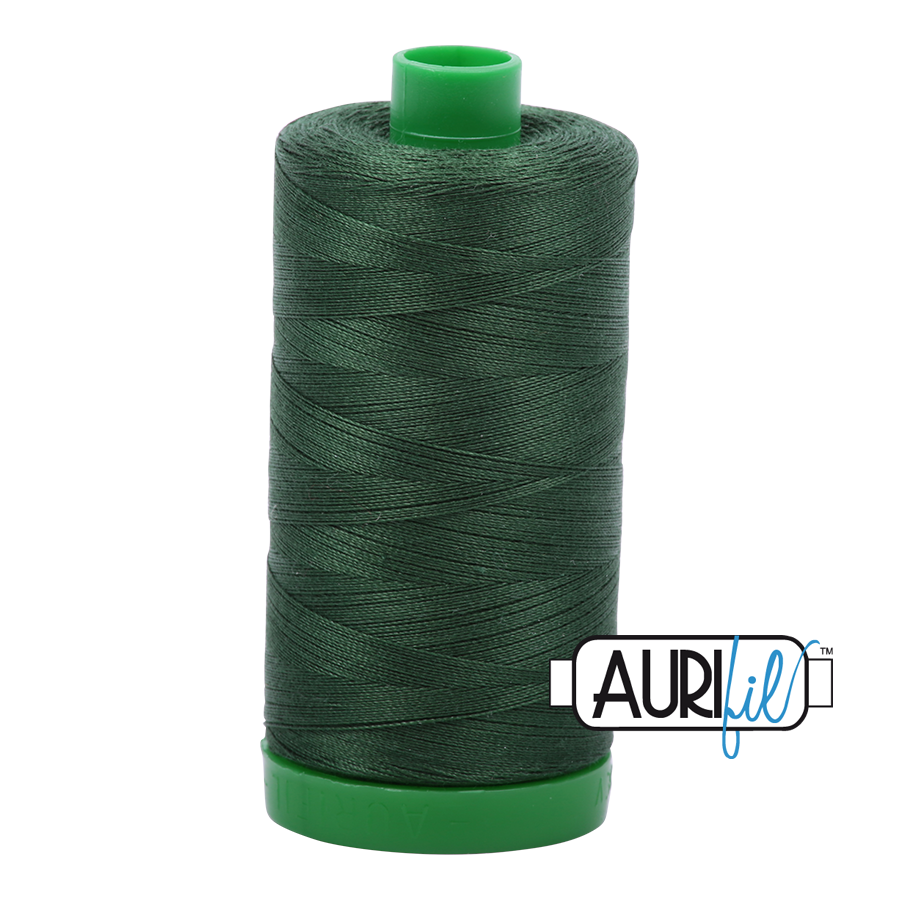 Aurifil 40wt Cotton Thread - Pine #2892 – Red Rock Threads