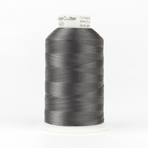 Wonderfil Thread Deep Grey #39 – Red Rock Threads