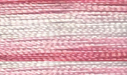 Floriani Variegated Rayon Thread - 1000m - Pink Stripe #V38 – Red Rock ...