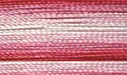 Floriani Variegated Rayon Thread - 1000m - Blossom Stripe #V83 – Red ...