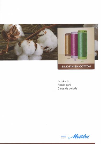 Mettler Silk Finish Cotton Quilting Real Thread Chart – Red Rock Threads