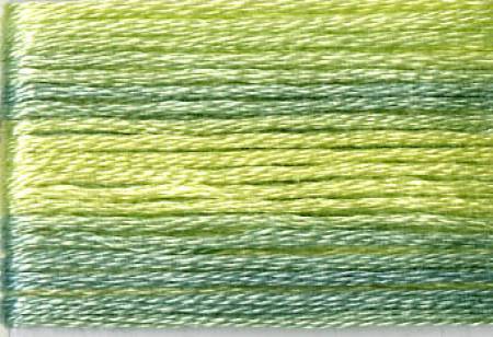 Cosmo Seasons Variegated #25 Weight 6 Strand Floss - 8.7yd Skein ...