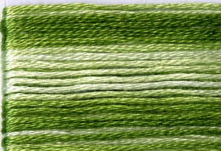 Cosmo Seasons Variegated #25 Weight 6 Strand Floss - 8.7yd Skein ...