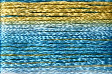 Cosmo Seasons Variegated #25 Weight 6 Strand Floss - 8.7yd Skein ...