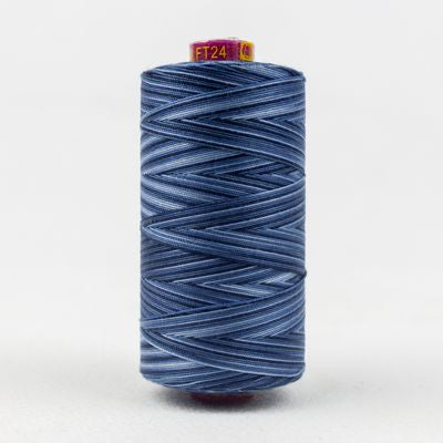 Wonderfil Fruitti 12wt Variegated Cotton Thread - 400m Spool - Blue ...