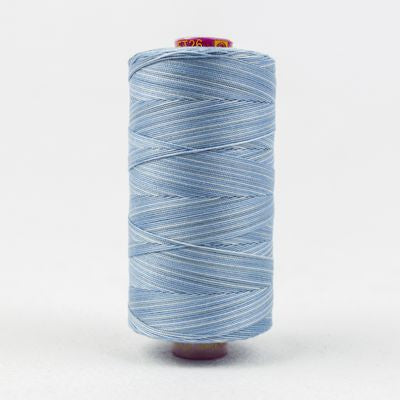 Wonderfil Fruitti 12wt Variegated Cotton Thread - 400m Spool - Ocean # ...