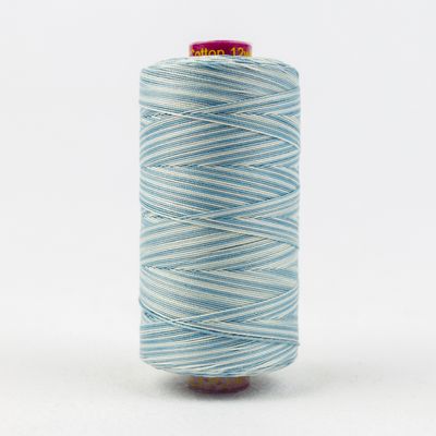 Wonderfil Fruitti 12wt Variegated Cotton Thread - 400m Spool - Sage # ...