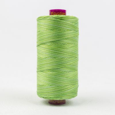 Wonderfil Fruitti 12wt Variegated Cotton Thread - 400m Spool - Grass # ...