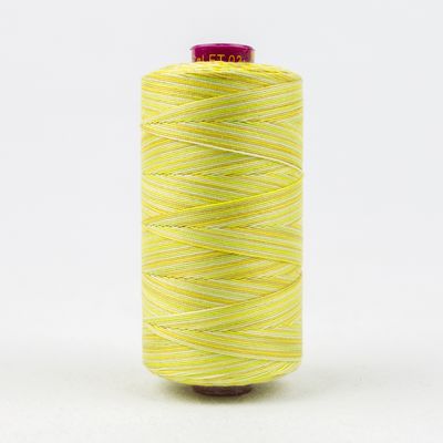 Wonderfil Fruitti 12wt Variegated Cotton Thread - 400m Spool - Citrus # ...